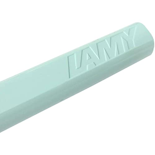 LAMY Safari Light Blue Fountain Pen - Extra Fine Nib with Blue Ink (L0361EF)