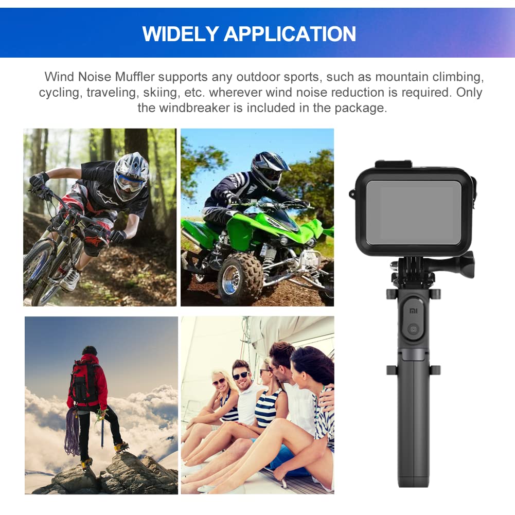 MEKNIC Housing Frame Case for GoPro Hero 9 Hero 10 Hero 11 Black Protective Housing Shell Cage Mount Accessories Action Camera Accessory Kit with Lens Cap