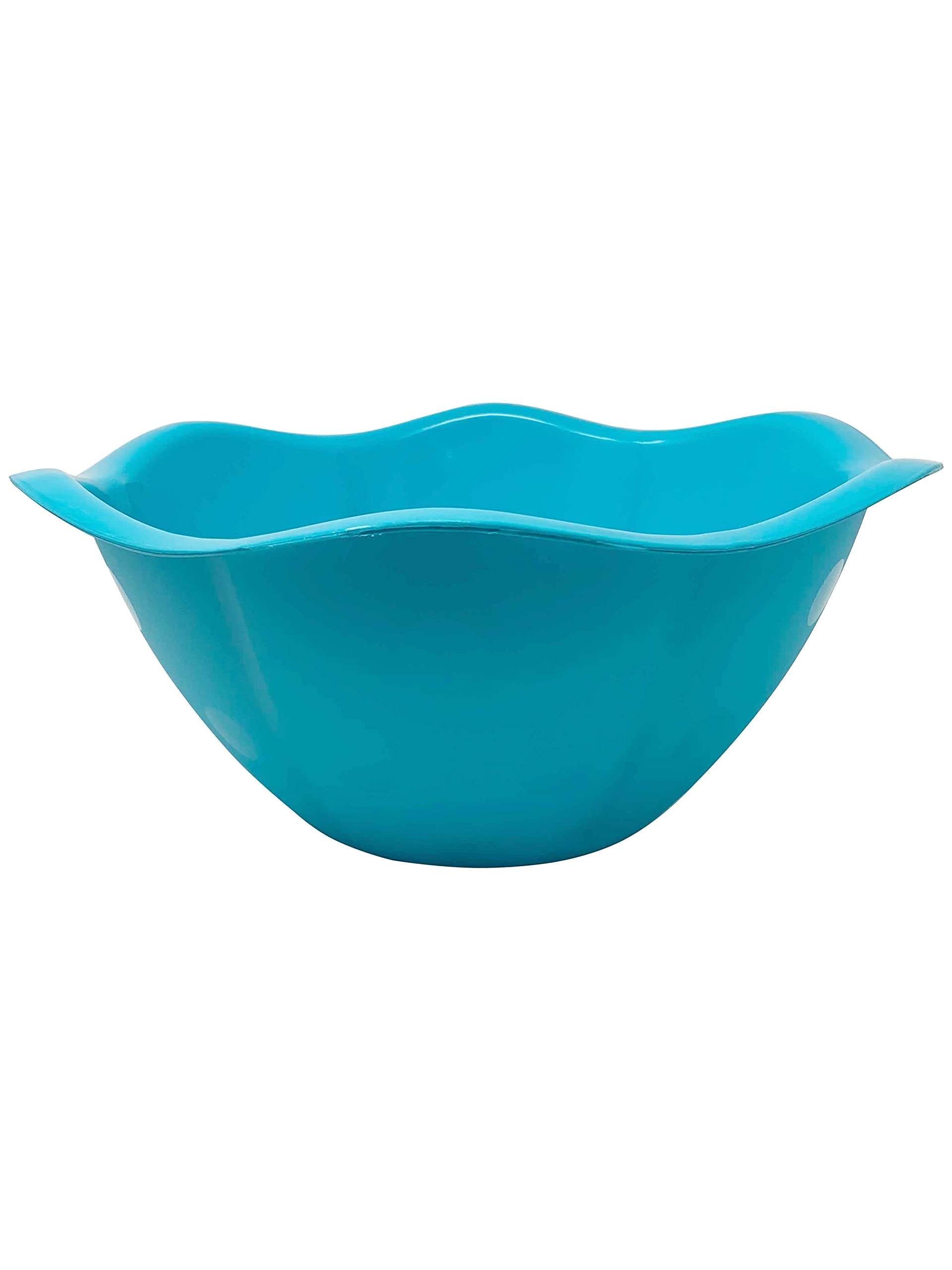Plastic Serving Bowls for Parties (13inch Diameter - Set of 4), Chip Bowls for Parties, Popcorn Bowls, Plastic Bowls for Parties, Candy Bowls, Large Plastic Bowls