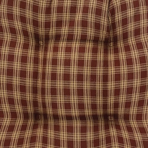 Park Designs Sturbridge Red Chair Pad