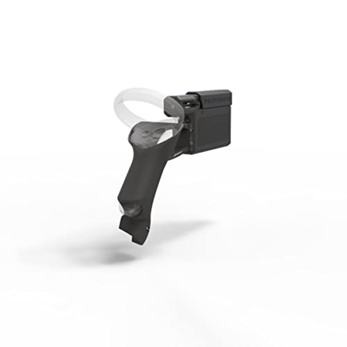 PROTUBEVR Provolver Haptic VR pistol for FPS Games - feel the game with spring recoil and realistic weight. (Right, HTC Focus 3)