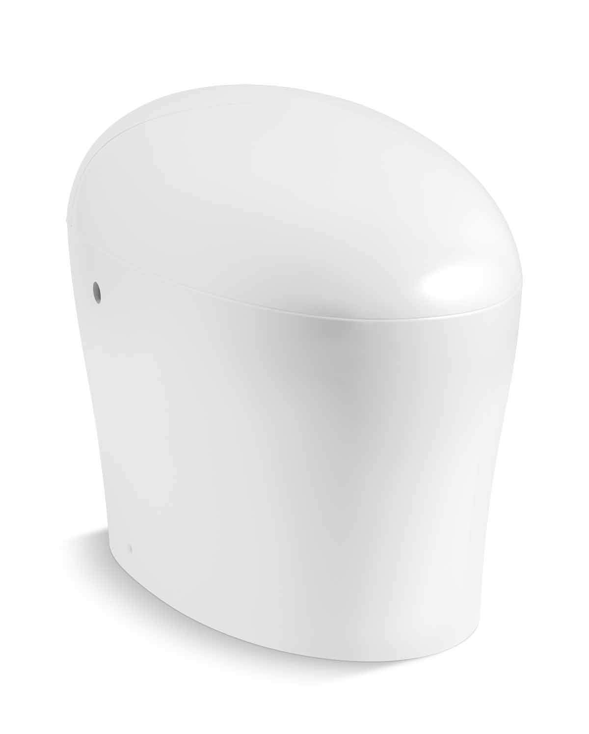 KOHLER 77780-0 Karing Smart Toilet with Auto Open & Close, One-Piece Elongated Intelligent Bidet Toilet with Heated Seat, 1.08 GPF, White