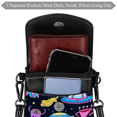 Small Crossbody Bag Rocket Cell Phone Purse Wallet