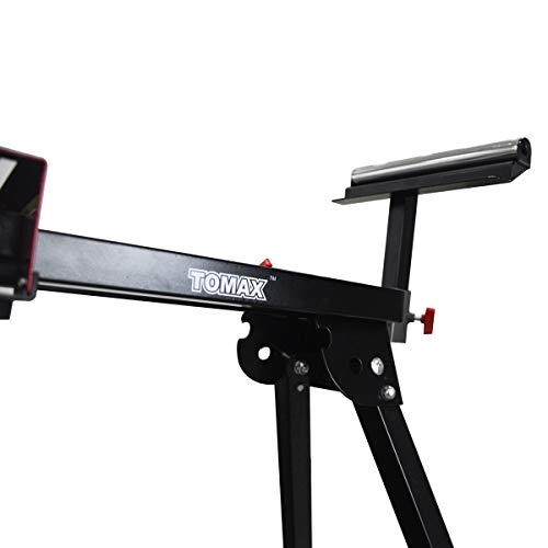 TOMAX Miter Saw Stand Quick Attach Tool Mounting Lightweight Portable