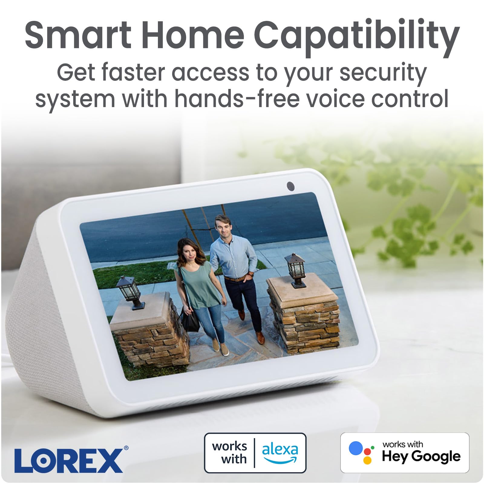 Lorex 2K Indoor WiFi Security Camera for Home, Pet Cam, Baby Cam - Mobile App, IR Night Vision, Person Detection & 2 Way Talk - Free 16GB Micro SD