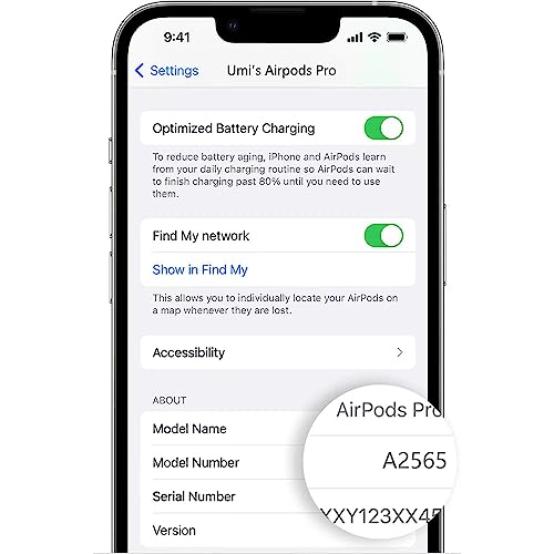 umiucrye Single Right Airpod replacement-3rd Generation Only Model NO.A2565,Wireless Bluetooth connectivity in-Ear,No Charging case or Charging Cable Included.White.