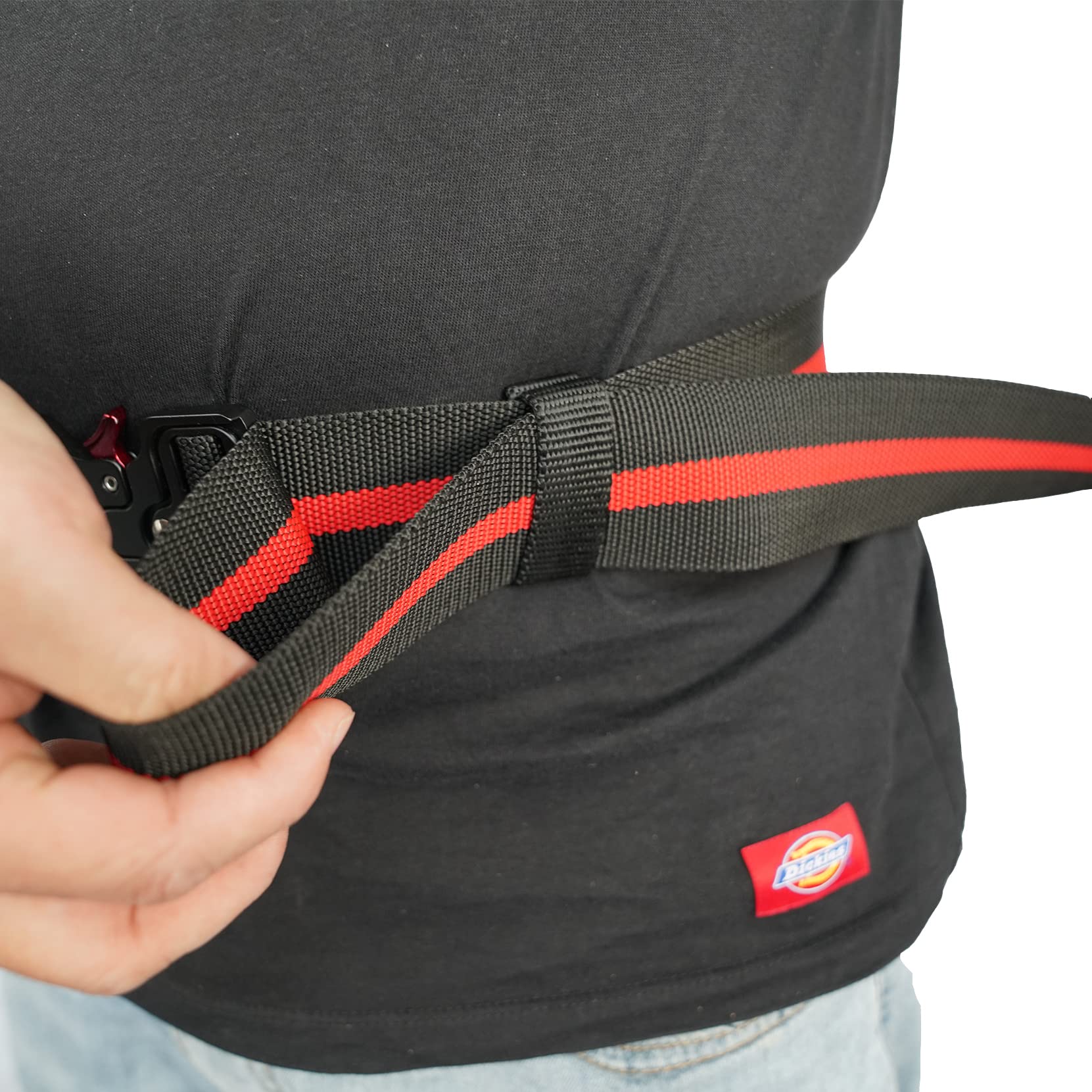 MELOTOUGH 2" Nylon Web Work Belt with Heavy Duty Quick Release Rugged Metal Buckle outdoor men's belt