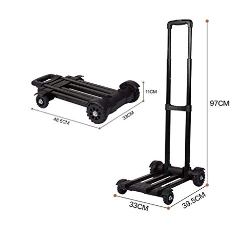 WDBBY Capacity Multi-Position Heavy Duty Folding Hand Truck