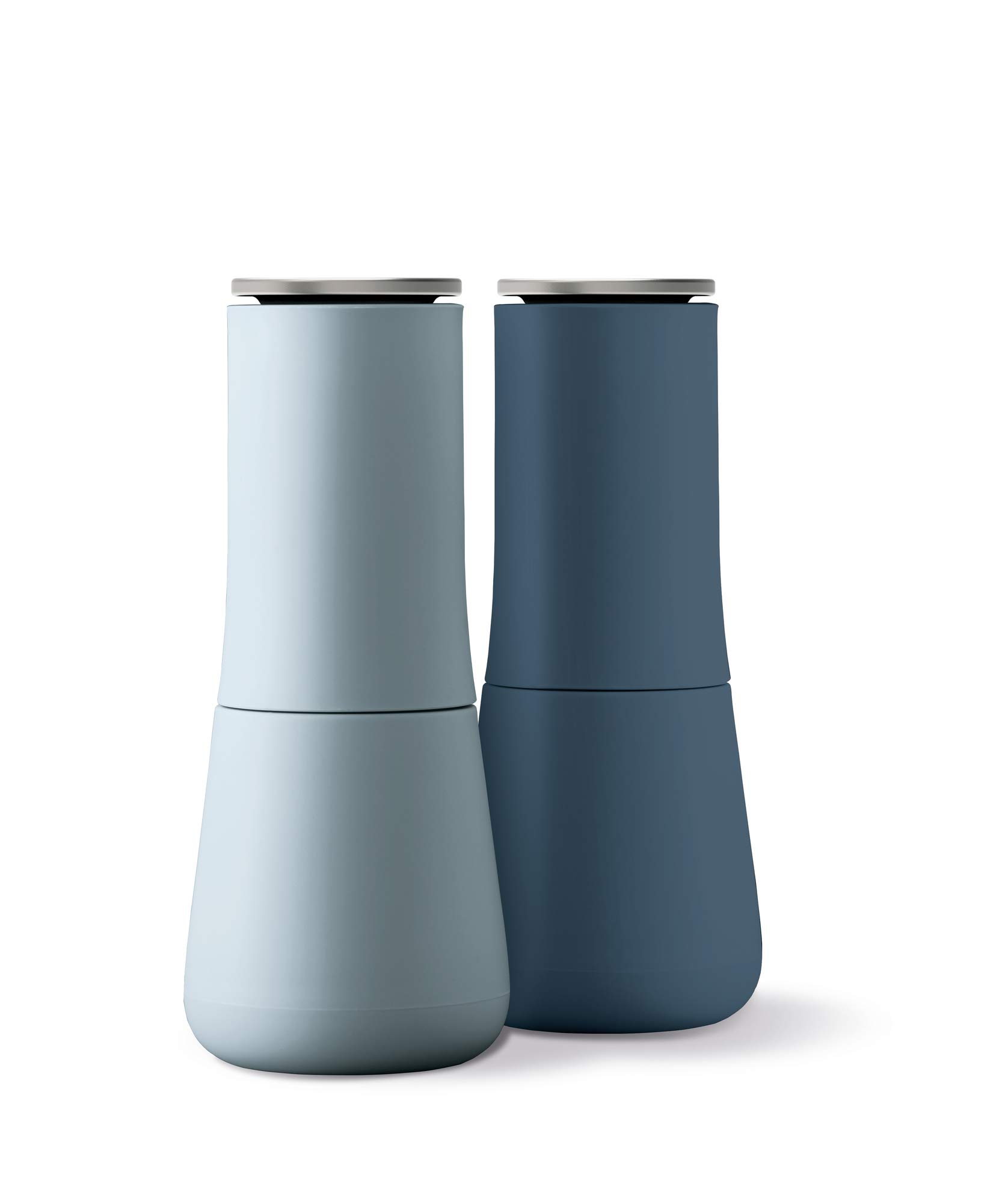 Joseph Joseph Milltop Non-Spill Salt & Pepper Mill Set-Editions (Sky), Regular