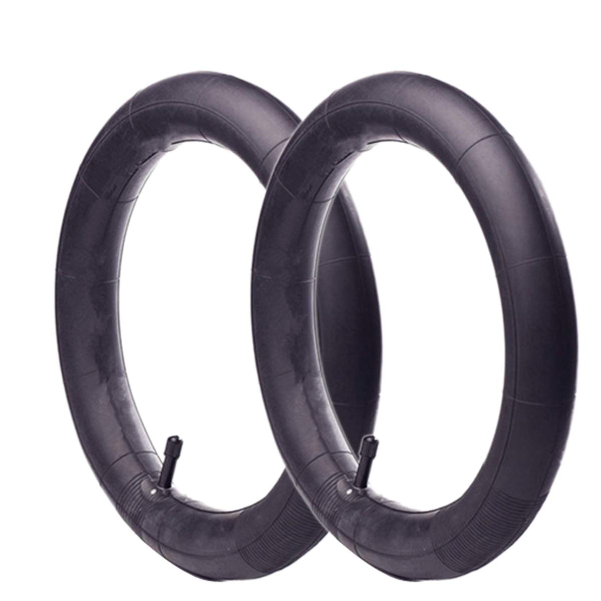 LAXEEM 2Pack 16'' x 1.5/1.75/1.95/2.125 Back Wheel Replacement Inner Tubes with 2 Crowbars for Graco Click/Go Jogging and BoB Revolution SE, Pro,Flex, SU,Strides Series, Ironman Strollers