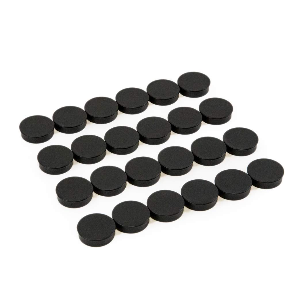 Round Fridge Magnets, Button Shaped, Small Colorful Magnetic Discs for Kitchen, Cabinet or Classroom, Perfect Whiteboard Supplies for Teachers - Bullseye Office