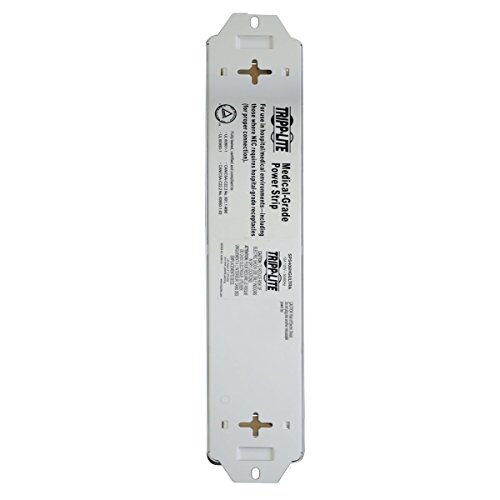 Tripp Lite Medical-Grade Surge Protector Power Strip, 4 Hospital-Grade Outlets, 6 ft. Cord, For Patient-Care Vicinity- UL60601-1 (SPS406HGULTRA)
