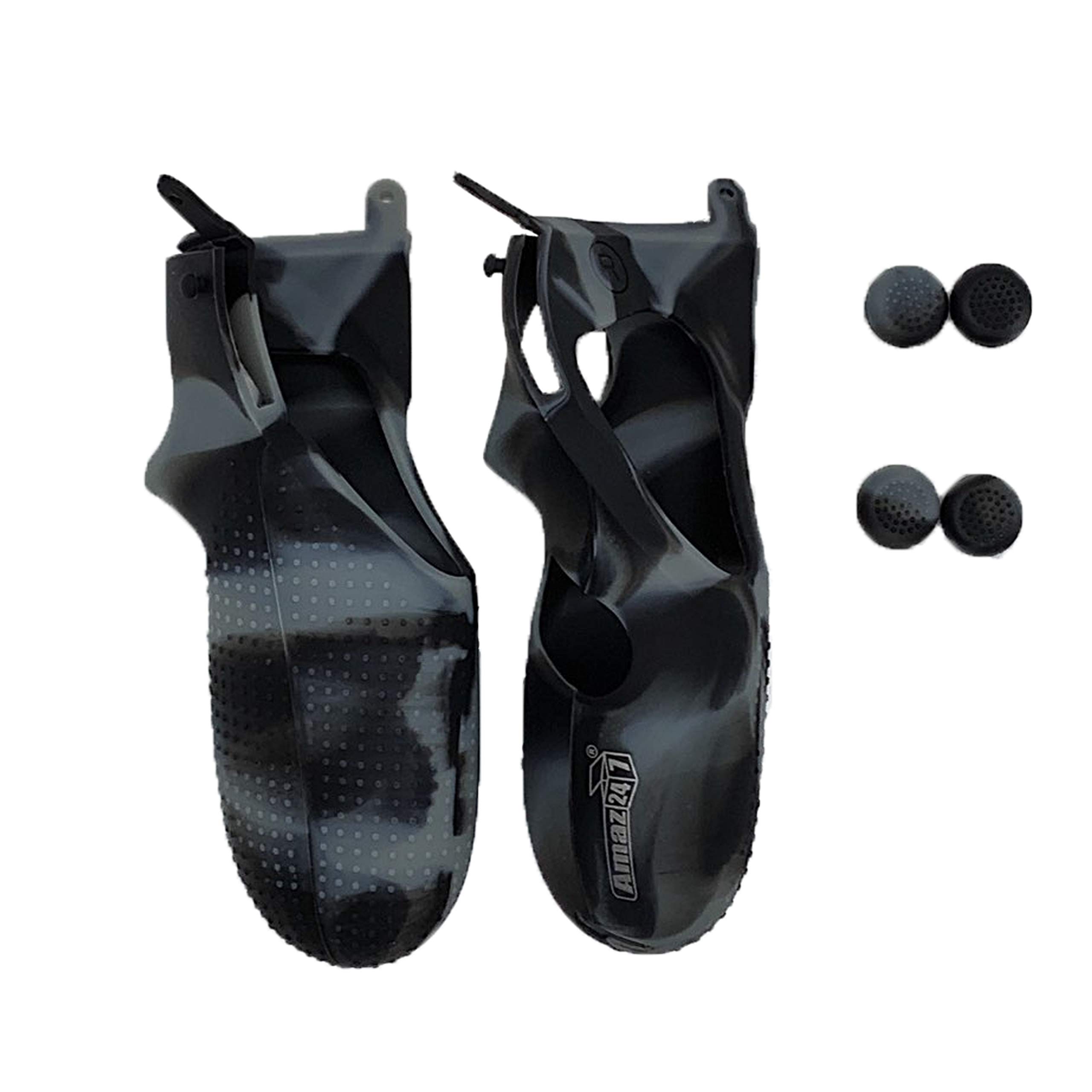 Limited Version | Sweat Resistant Silicone Facial Interface Cover and Protective Touch Controller Accessories for Oculus Quest VR Gaming Headset (Dark Grey Camo) NOT FIT Oculus Quest 2