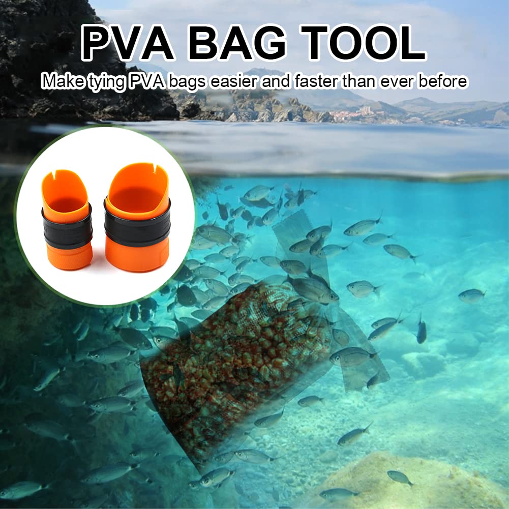 PVA Loader Bag System Bait Carp Rig Coarse Method Feeder Fishing Accessories