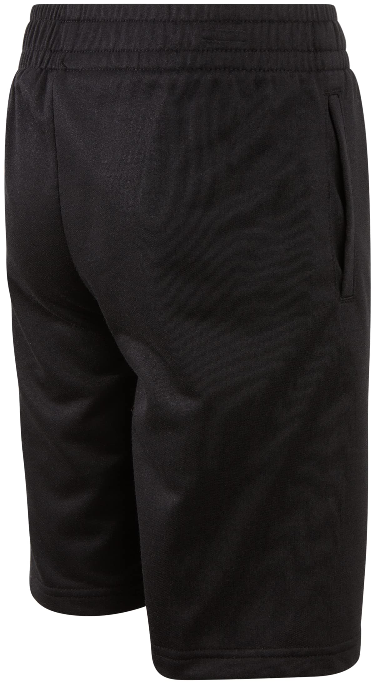 New Balance Boys' Athletic Shorts - 2 Pack Active Performance French Terry Gym Shorts (4-16), Size 8, Black/Black