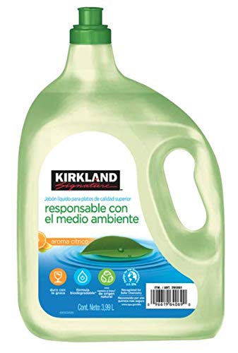 Kirkland Signature Environmentally Responsible Ultra Liquid Dish Soap, 135 Ounce