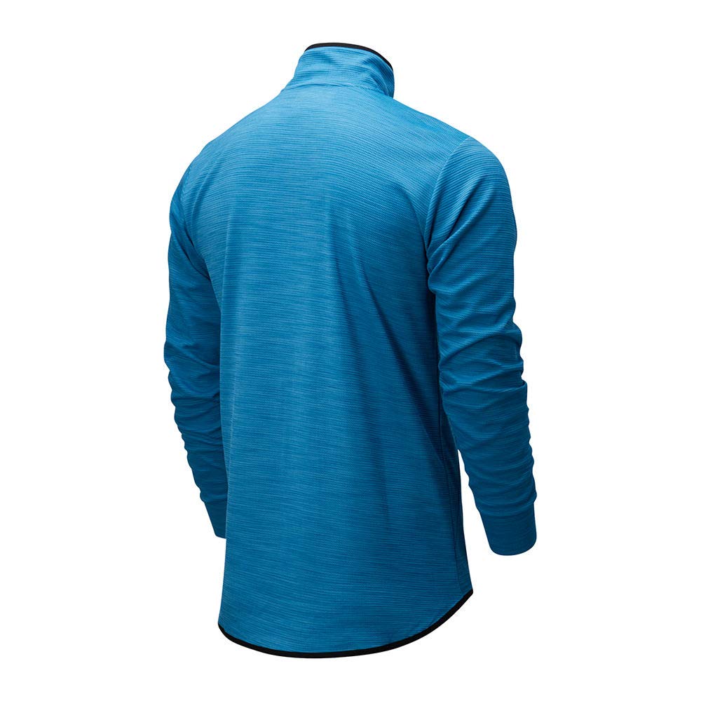 New Balance Men's Tenacity Quarter Zip, Norway Spruce Heather, 2X-Large