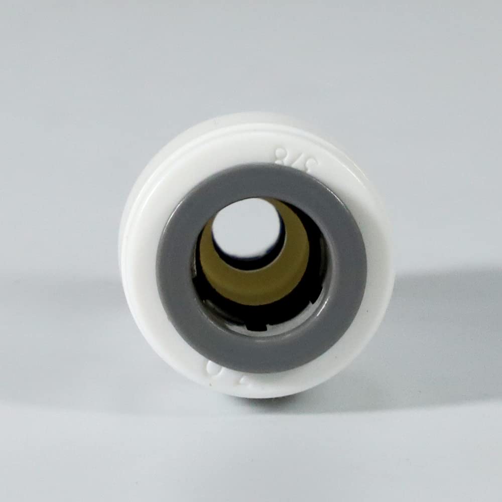 Sandmonk 1/4" RO Tubing Straight Push to Connect RO Fittings Plastic Quick Connector fittings for Reverse Osmosis System