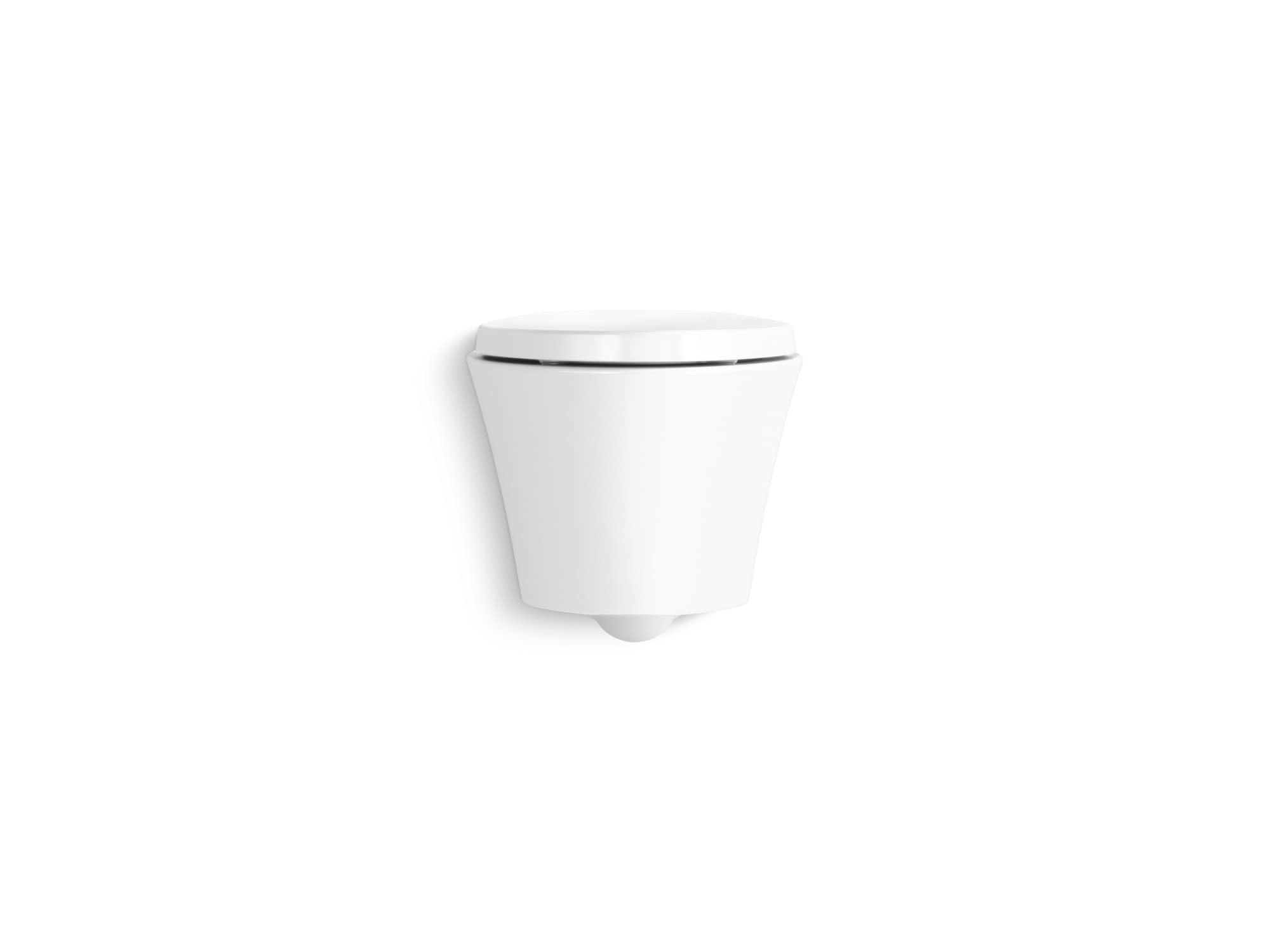 Kohler 31539-0 K-31539-0 Veil Wall-Hung Dula Flush Toilet, White
