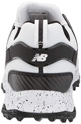 New Balance Men's Fresh Foam LinksSL Golf Shoe, White/Black, 11.5 Wide