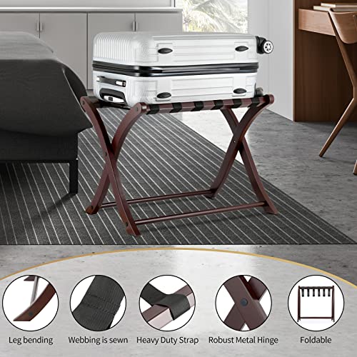 SYBELIJAH Luggage Rack, Folding Luggage Rack for Guest Room, Bedroom Hotel