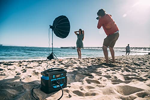 Pulsar Portable Power Station PPS200, 222Wh Lithium Battery Backup, 200W Pure Since Wave AC Outlets, USB C, Solar Generator Power Supply for Outdoor Camping Travel Hunting Fishing Emergency