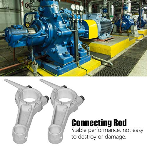 TOPINCN Crankshaft Connecting Rod Fit for 168F/GX160/GX200 22.5KW Gasoline Generator Replacement Parts 2PCS