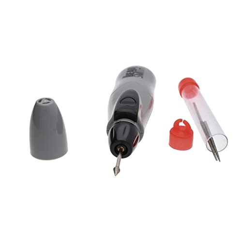The Beadsmith Motorized Bead Reamer β Cordless: 2 AA Batteries β Included 3 Diamond Points β Use on Glass, Ceramic or Stone β Tools for Opening & Enlarging Holes & Softening & Smoothing Rough Edges
