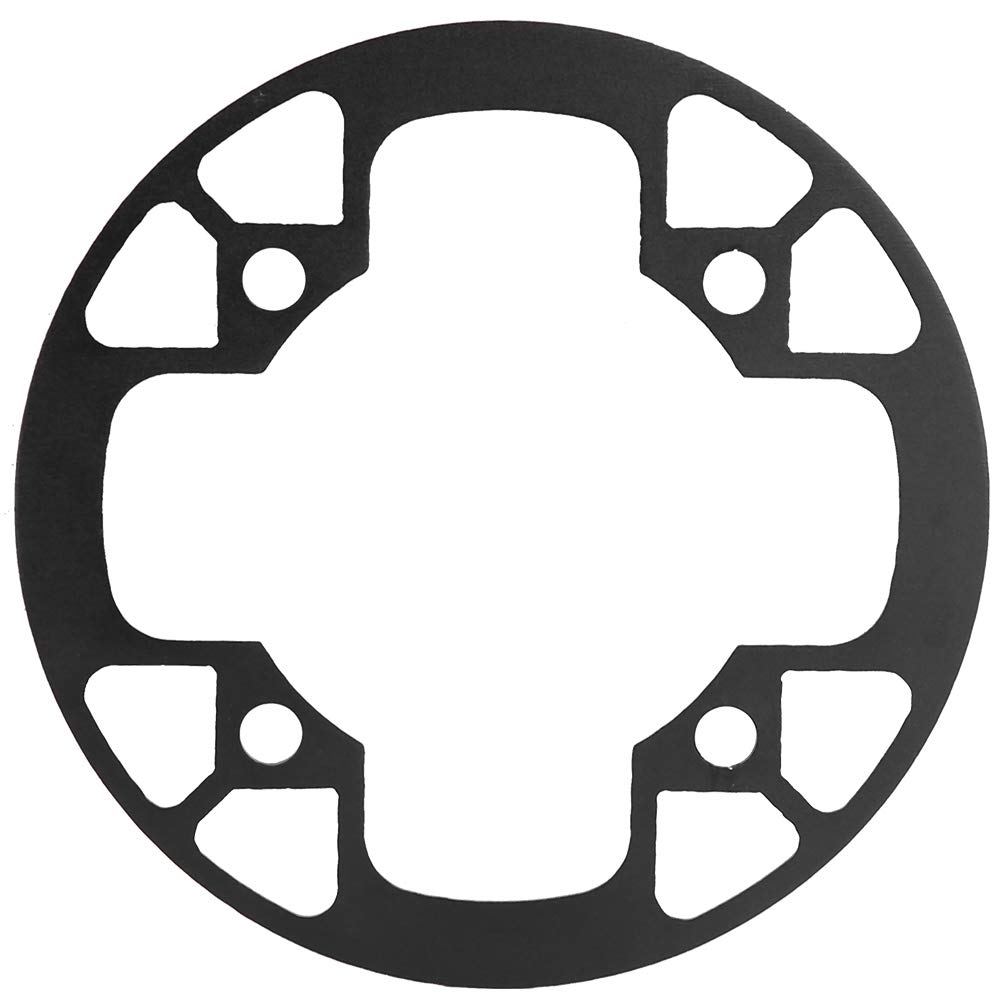Keenso Bicycle Chain Guard Cover, Bike Chainwheel Crankset Protection Cover Chain Ring Guard for Mountain Road Bicycle