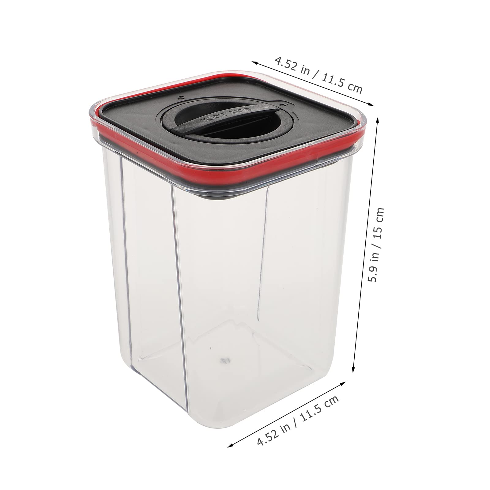 OSALADI 1pc Spiral Storage Tank Rice Storage Tank Airtight Tank containers with lids Flour kitchen storage container vacuum seal containers storage container with lid pp food rack dry food