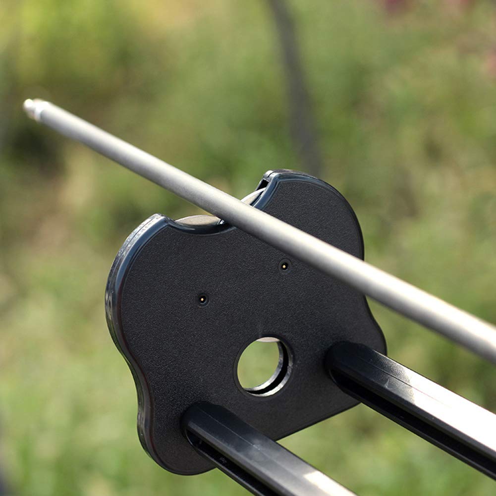 ller76 Arrow Straightness Detector, Arrow Squaring Tool, Arrow Inspector, Black, 26x8x8.5cm