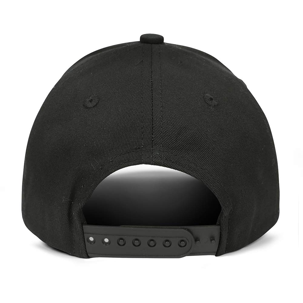 LHSCVUFASC Embroidered Smiley Face Hat Adjustable Baseball Cap Cute Cap Cotton Dad Hats for Men Women Black One Size