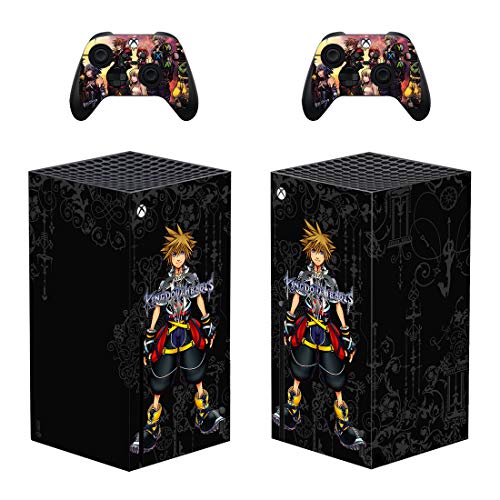 Kingdom Hearts X-box-Series-X Skin Set Full Faceplates Skin Console & Controller Decal Stickers (only fit X-box-Series-X )
