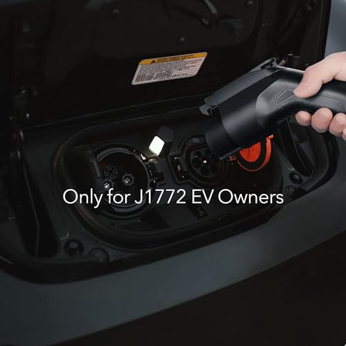 Lectron Electric Vehicle Charger 40 Amp - Level 2 EV Charger (240V) with 15ft Extension Cord & NEMA 14-50 Plug Compatible with All J1772 EVs