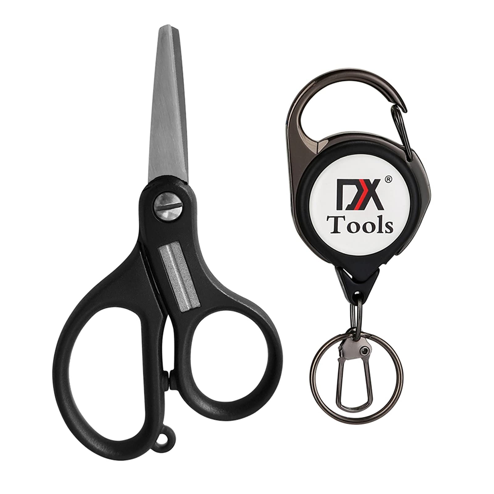 MengK Fishing Braided Line Scissor Fishing Line Cutter Built-in Hook Sharpener Fishing Gear