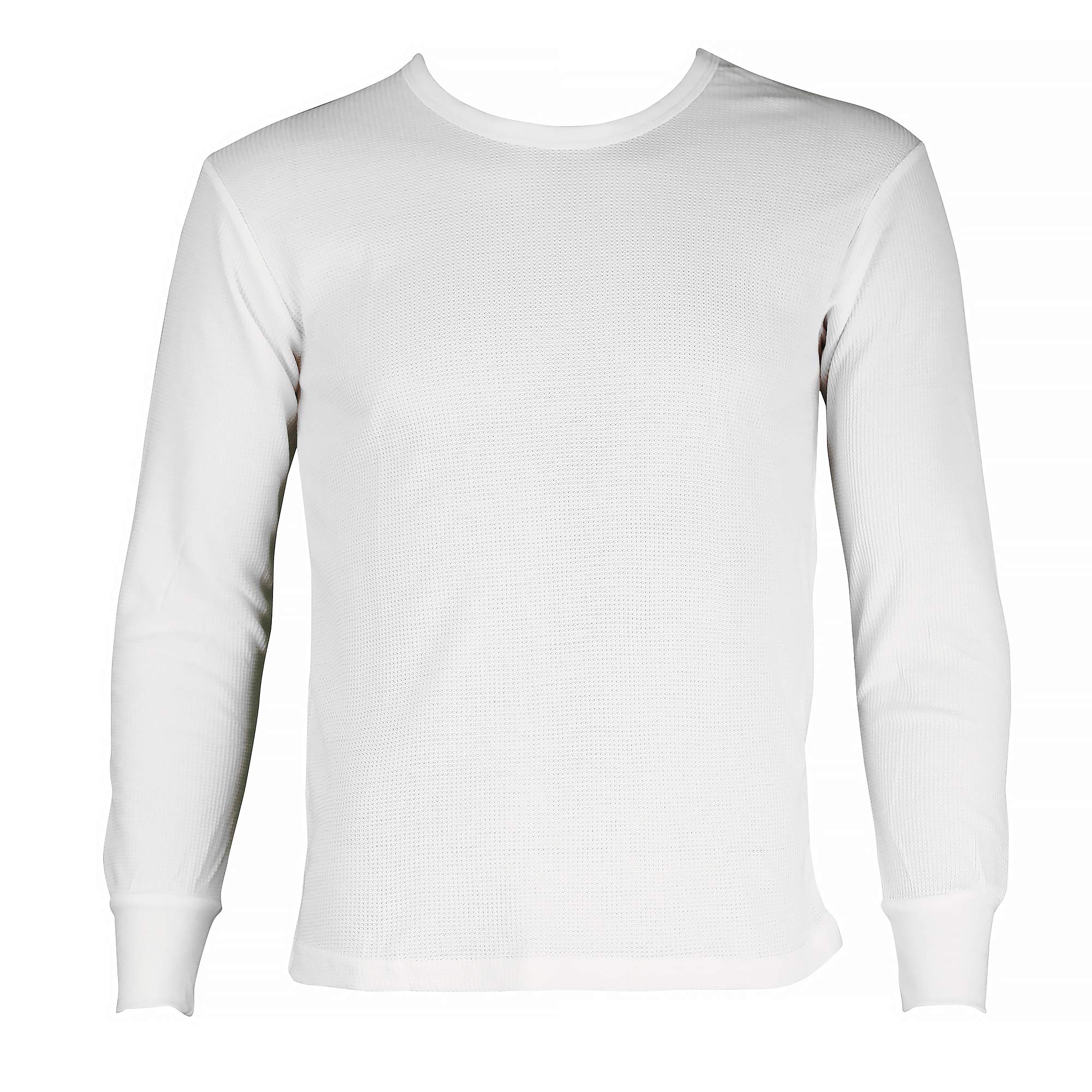 SLM Men's Thermal Undershirt Waffle Knit Lightweight Base Layer Insulated Long Sleeve Top