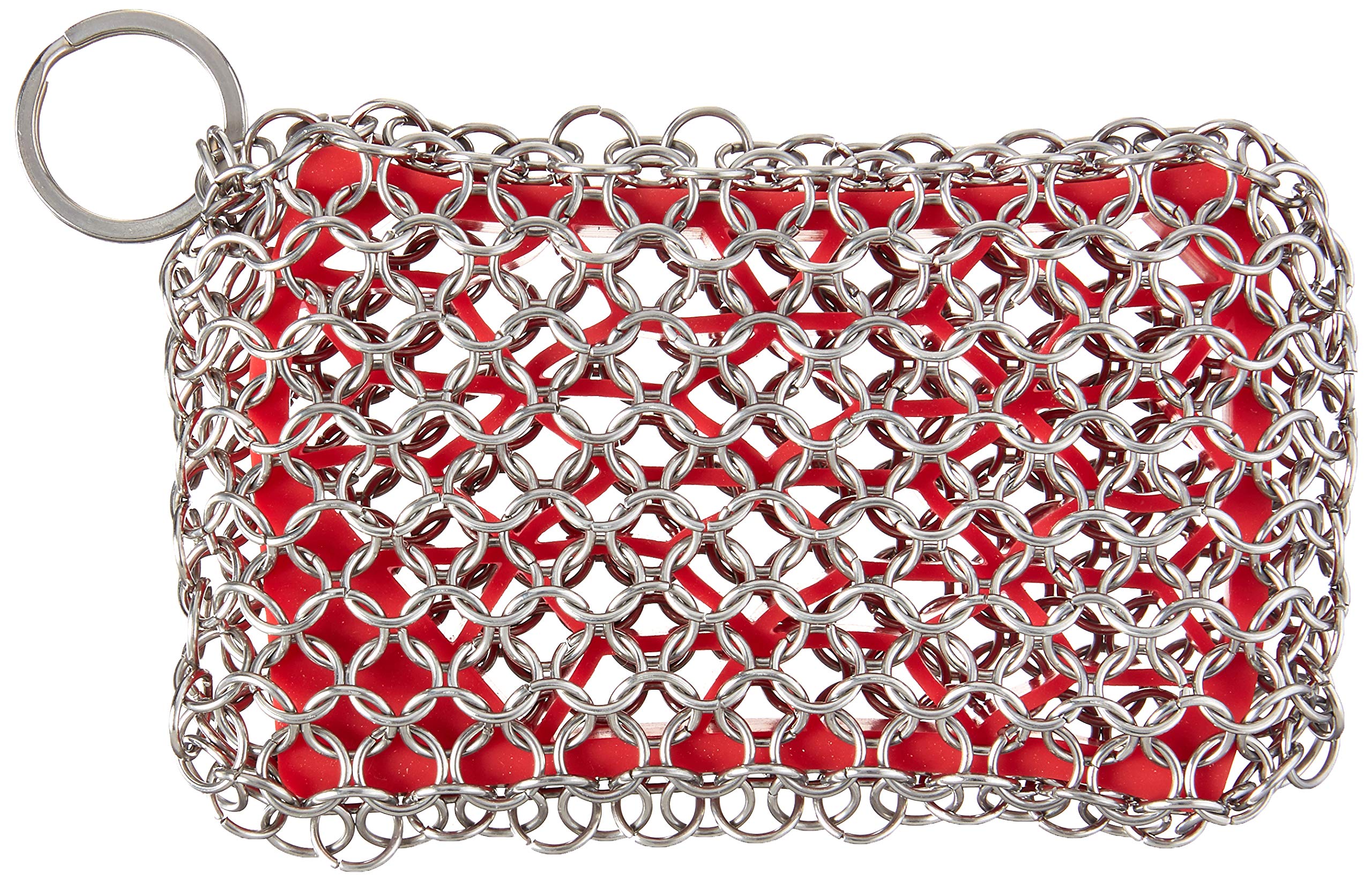 Lodge Cast Iron 8-Ounce Seasoning Spray and Lodge Chainmail Scrubbing Pad Set