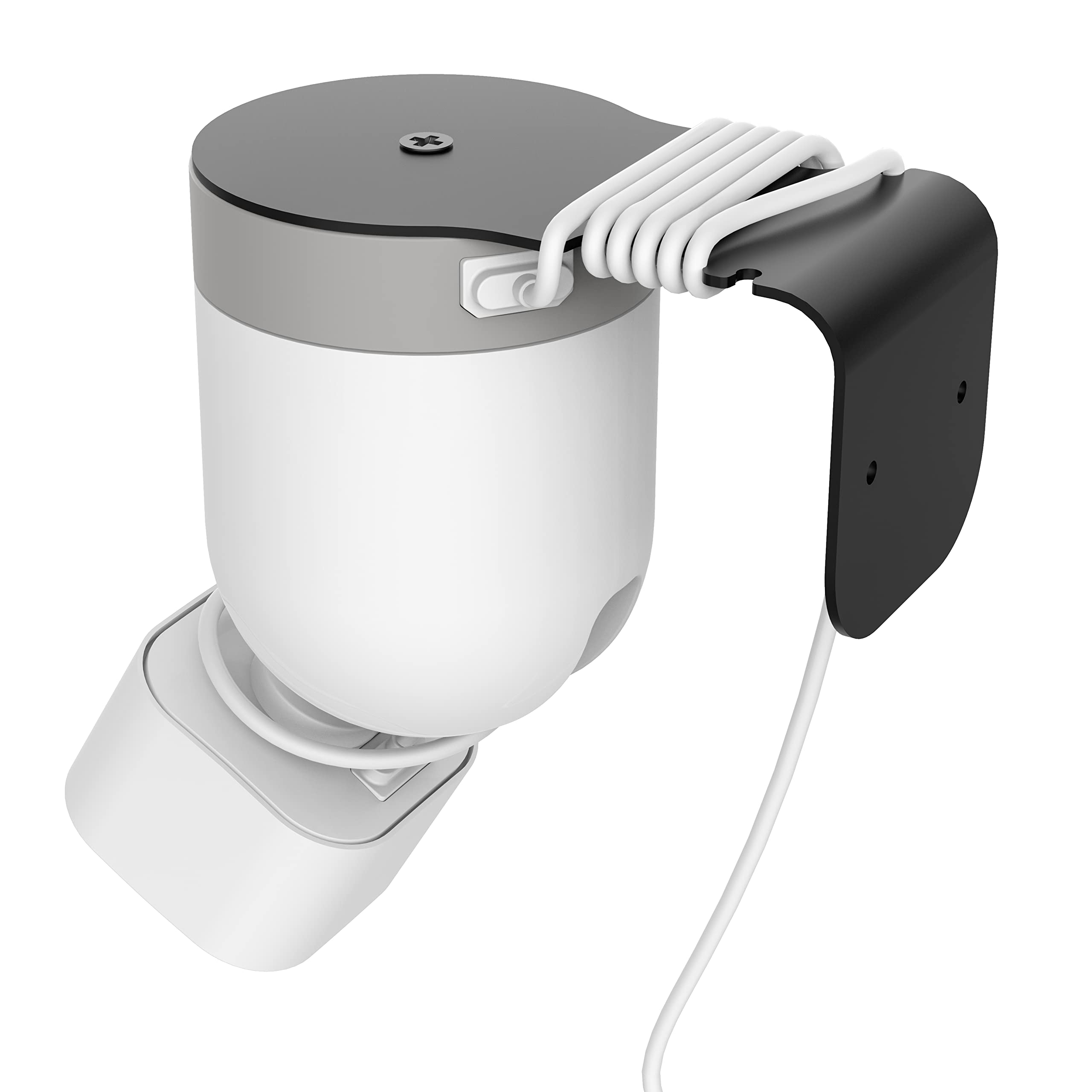 Wall Mount for Blink Mini Pan-Tilt Camera, Stainless Steel Wall Mount Bracket/Holder, Easy to Install(3M Adhesive Mount or Screws Installation) (Metal Blcak)