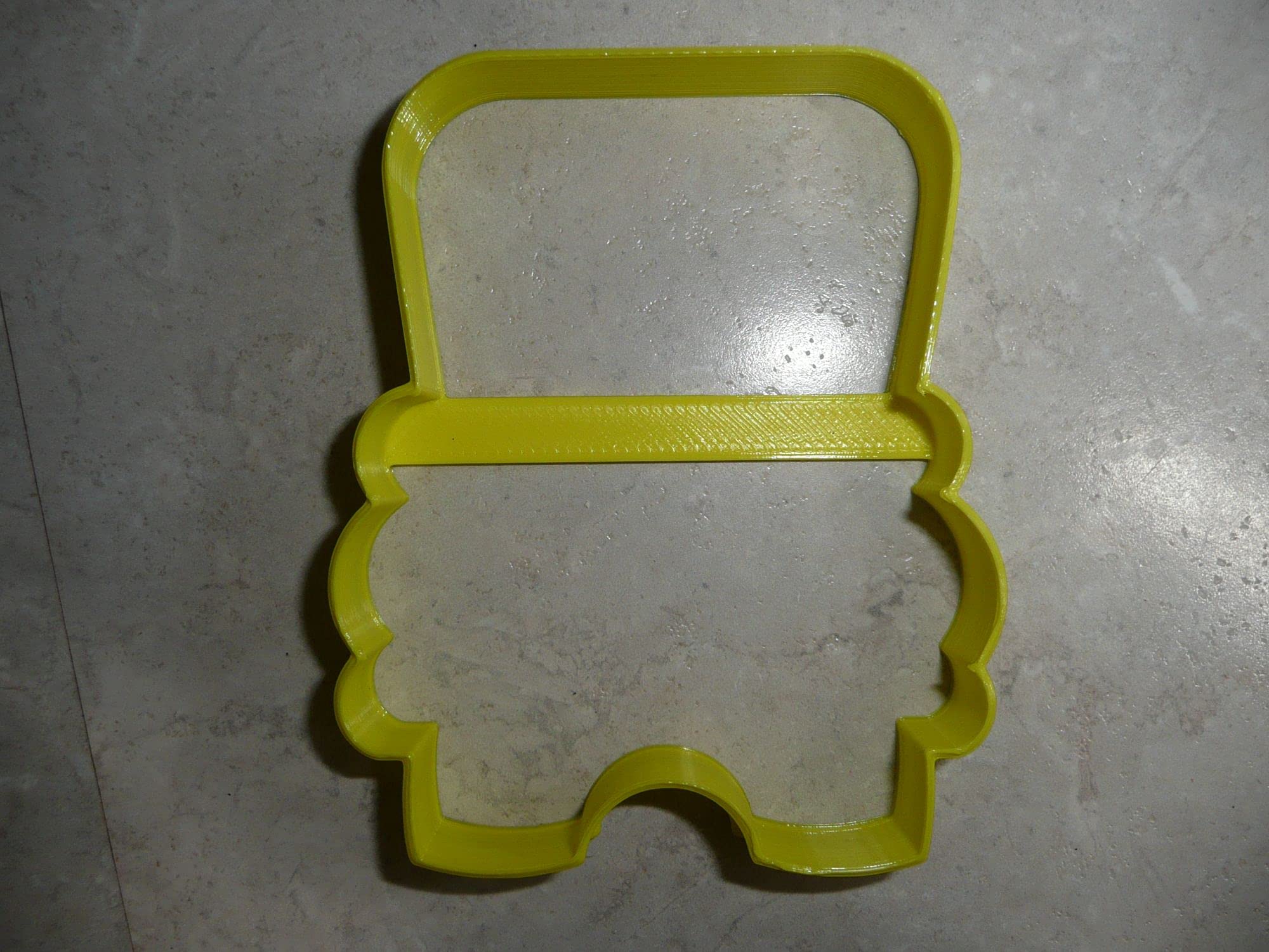 SCHOOL BUS OUTLINE FRONT VIEW STUDENT TRANSPORTATION COOKIE CUTTER MADE IN USA PR836