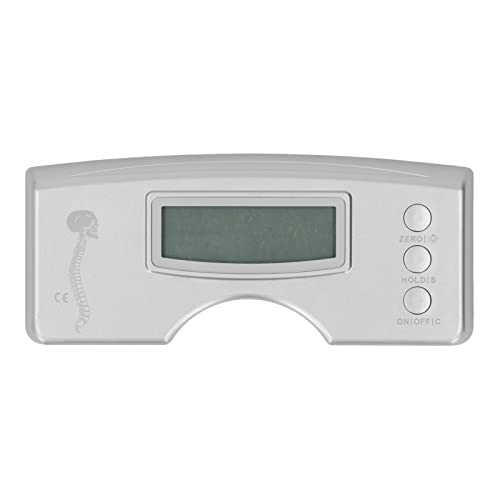 Scoliosis Meter, Lightweight Compact Size 0 to 30 Degree Electronic Scoliometer Easy Operation for Home Use