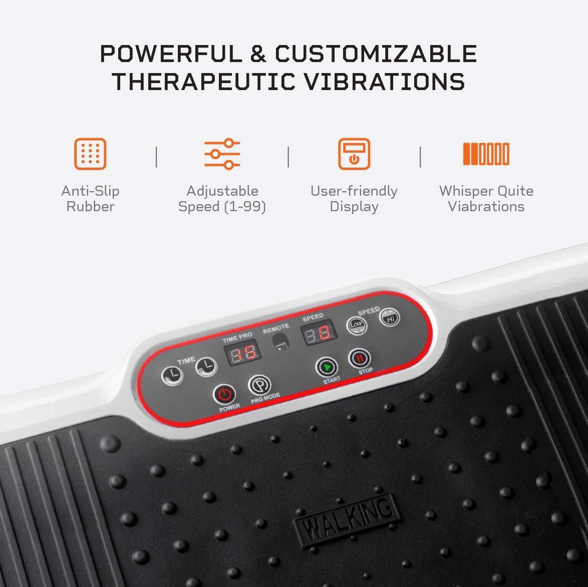 LifePro Waver Vibration Plate Exercise Machine and Legra Hand Massager Machine Bundle