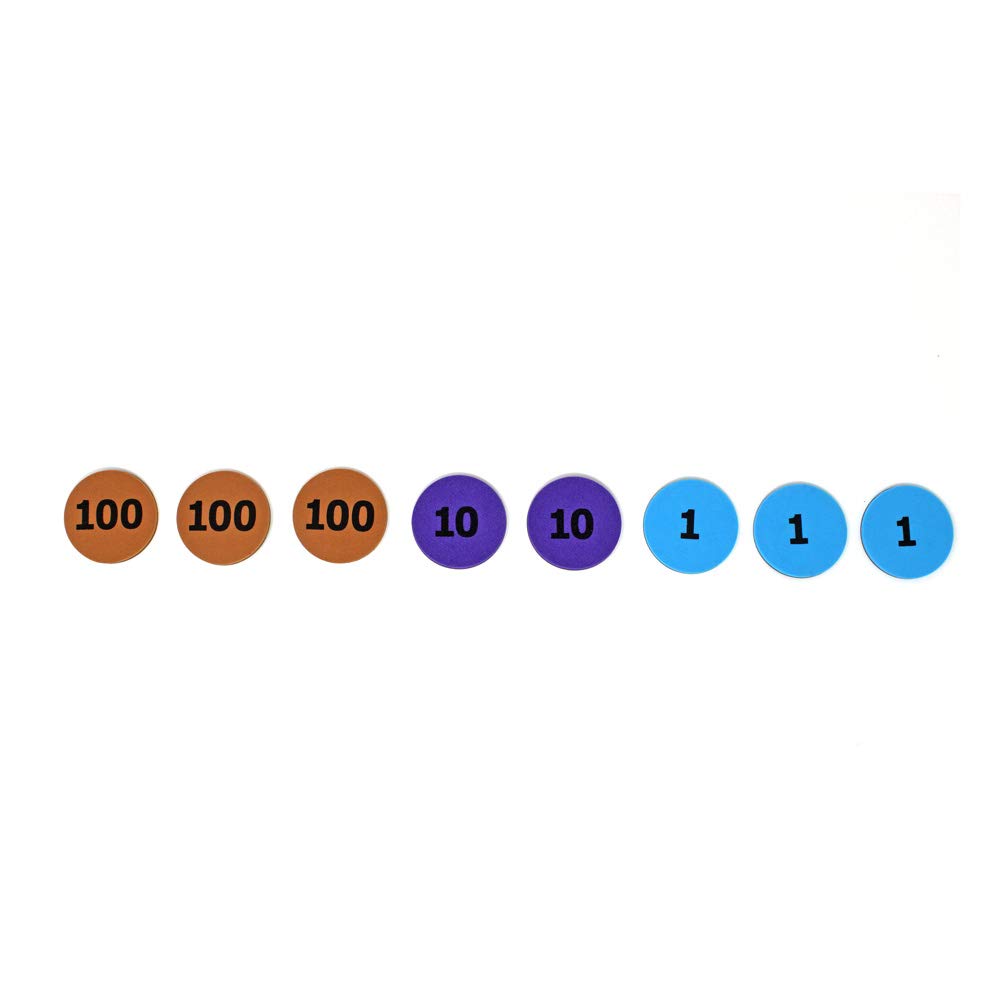 Learning Resources Giant Magnetic Place Value Demonstration Disks