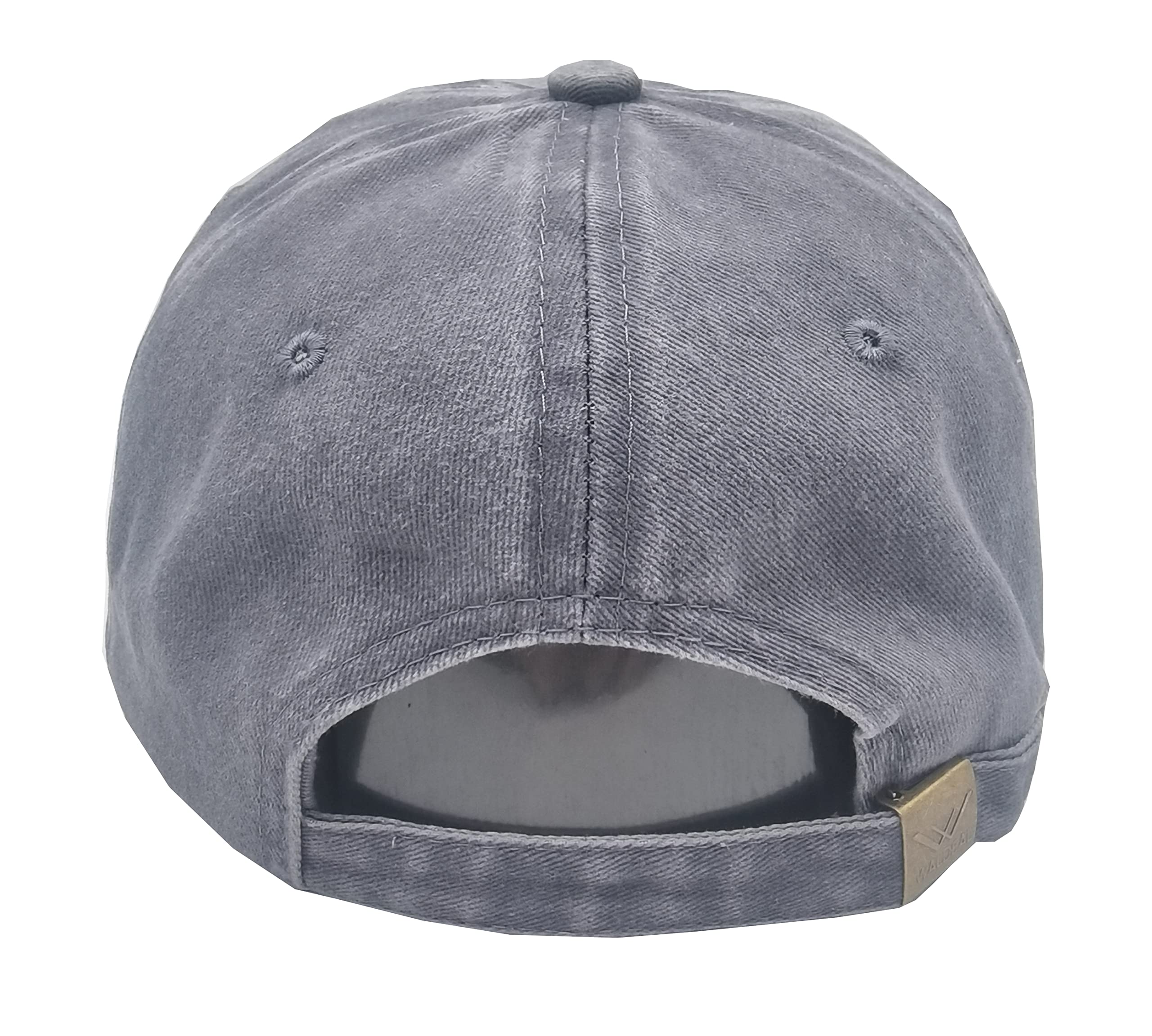 LOKIDVE Men's Retired Since 2022 Baseball Cap Retirement Embroidered Adjustable Denim Dad Hat Grey