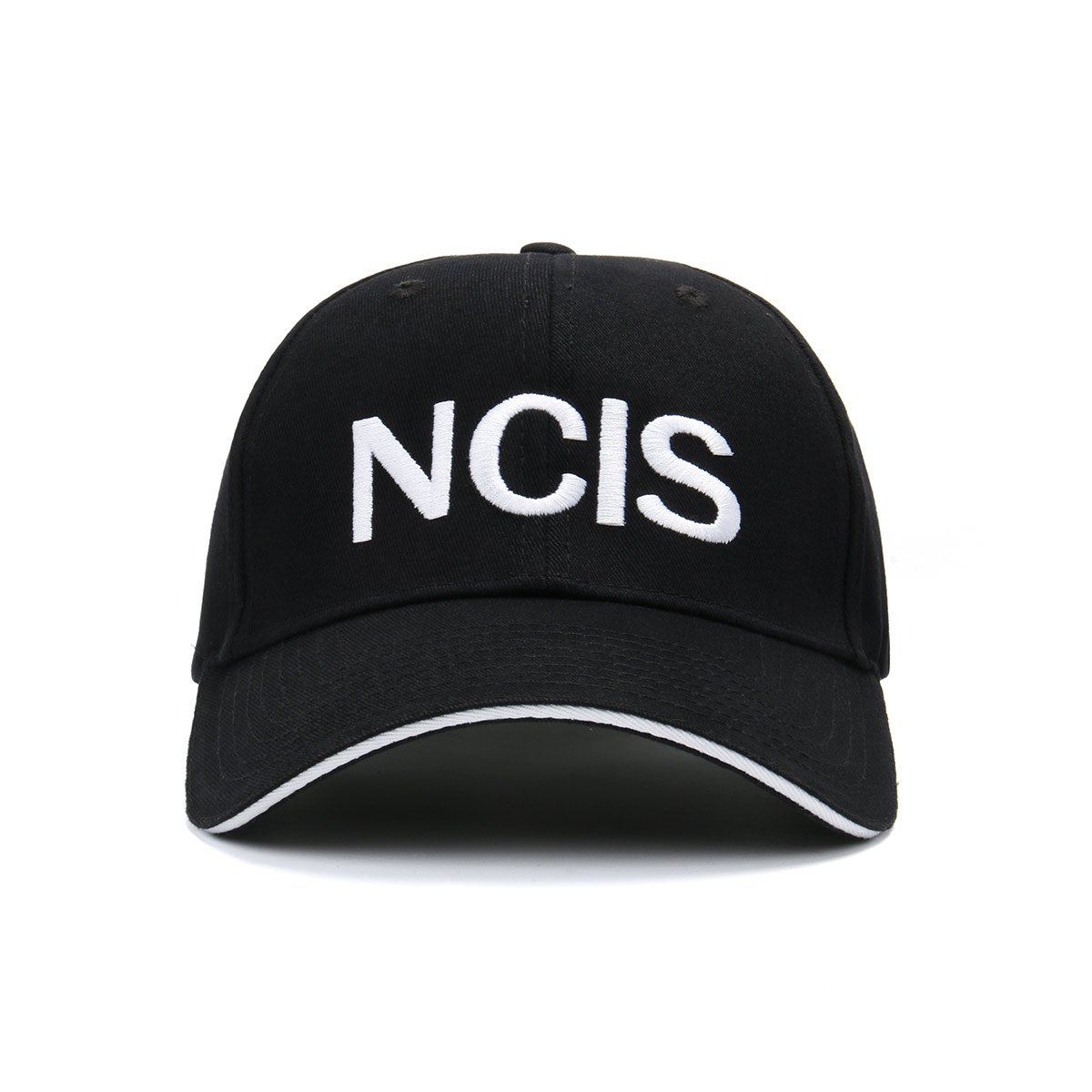 LishufenST NCIS Special Agents Cap Naval Criminal Investigative Service Embroidered Adjustable Cotton Baseball Cap Hat (Black)