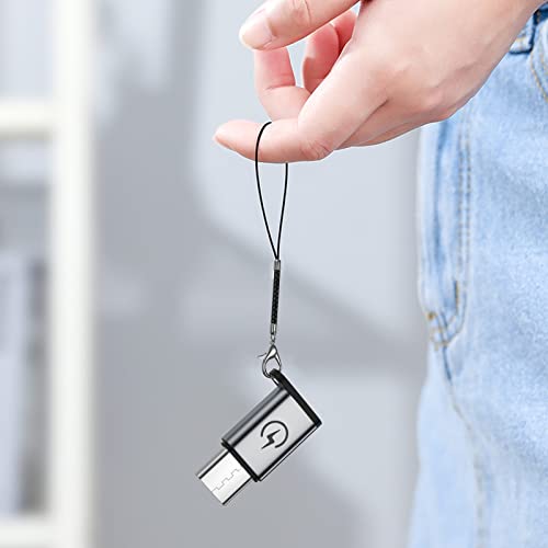 USB C to Lightning Adapter, Supports PD Fast Charging, Suitable for USB C Male to i-OS Female adapters (2), Does not Support Headphone Audio Playback