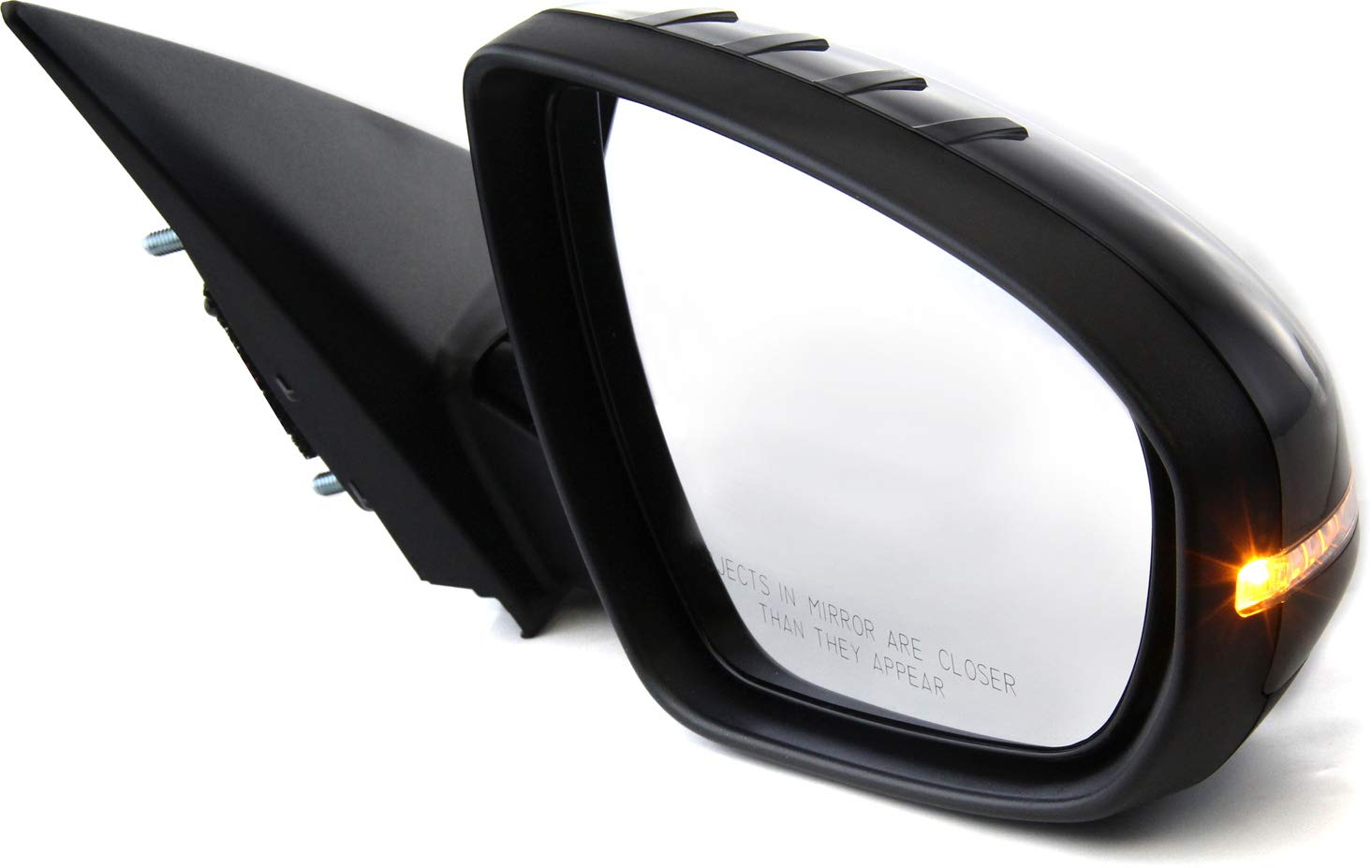 Kool Vue Driver & Passenger Side Power Heated Mirrors for Kia Optima 2012-2013 Power Fold With Signal Light Paintable USA Built Vehicle