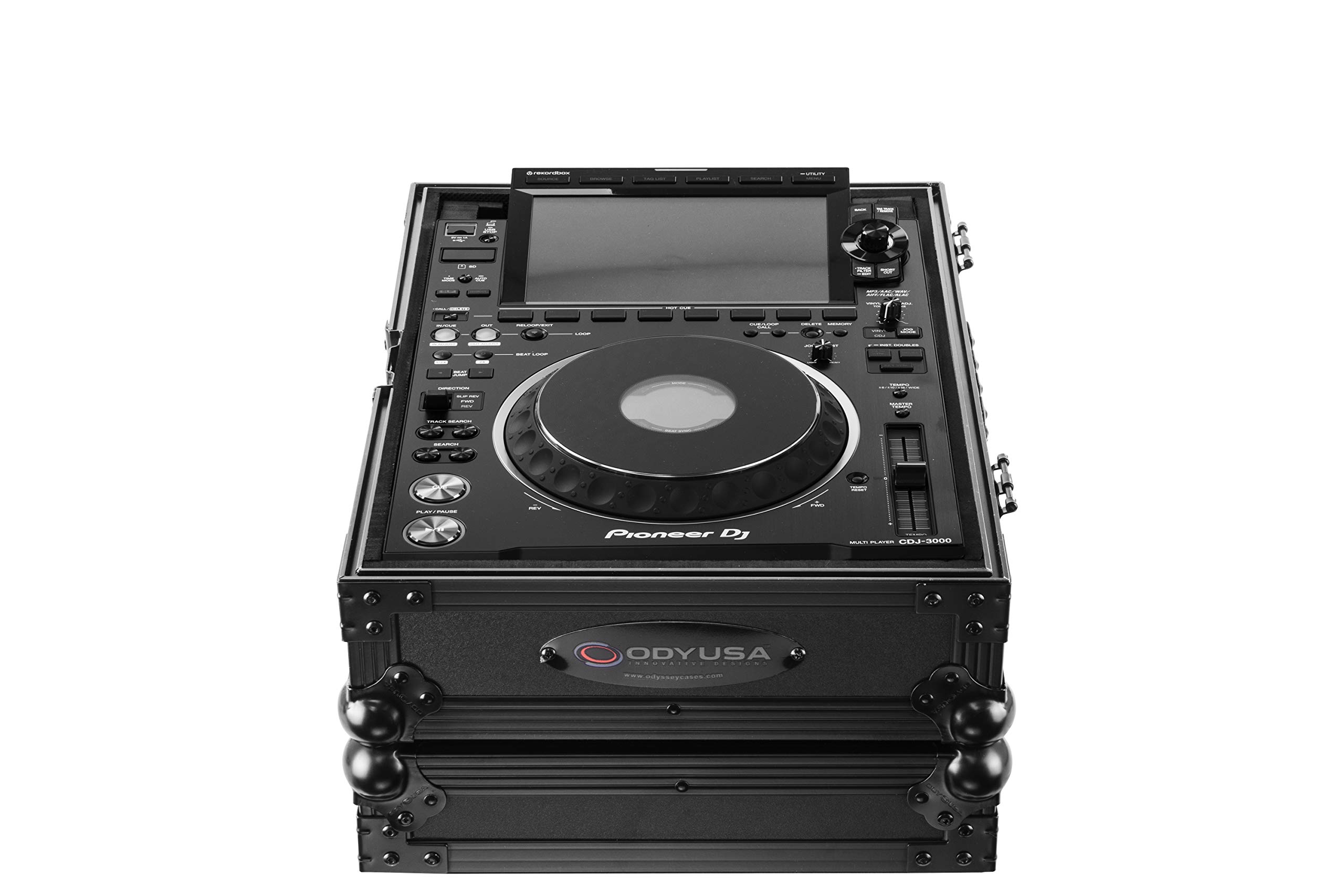 Odyssey Black Flight Case for Pioneer DJ CDJ-3000