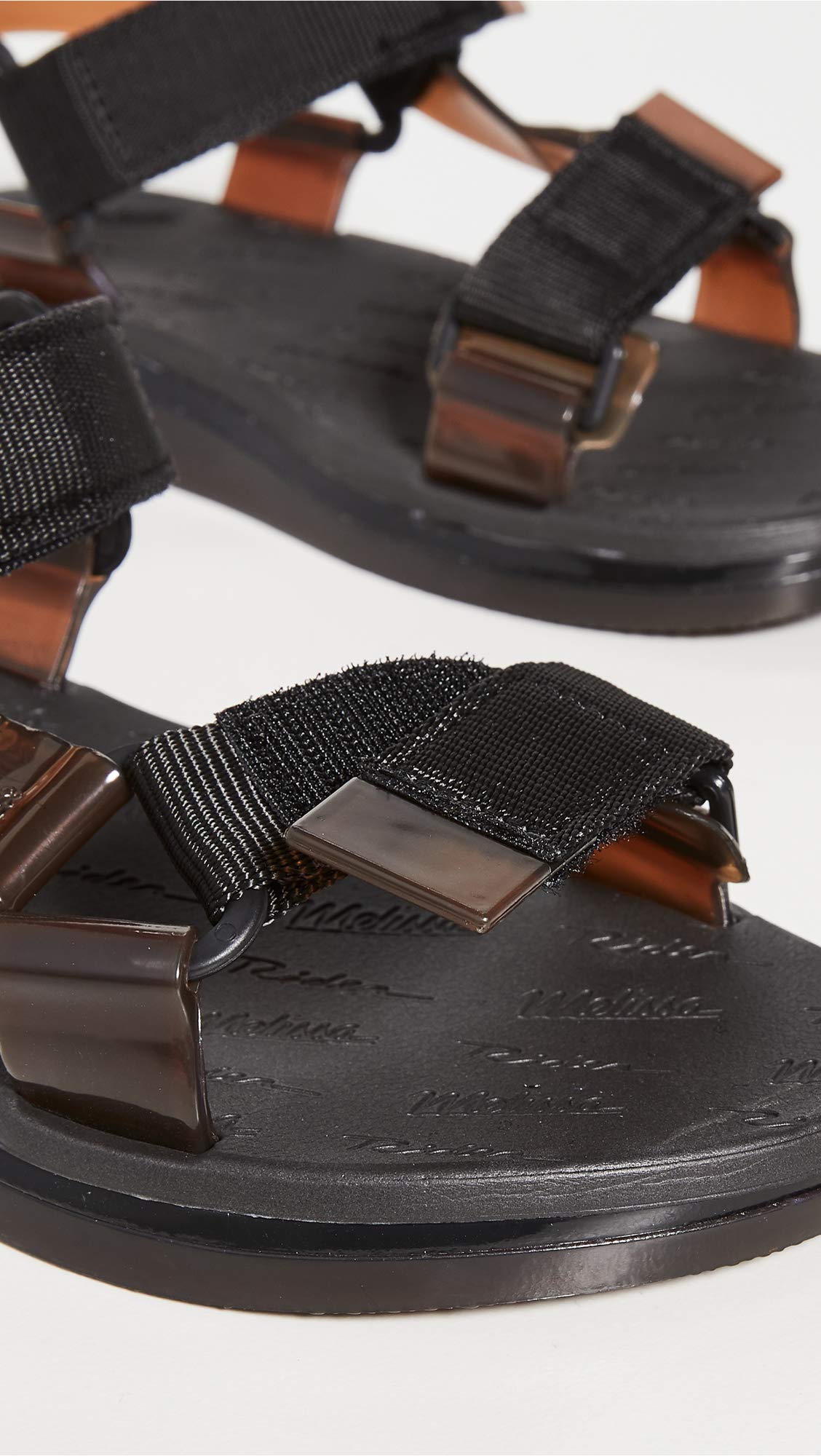 Melissa Shoes Papete + Rider AD Brown 8 M
