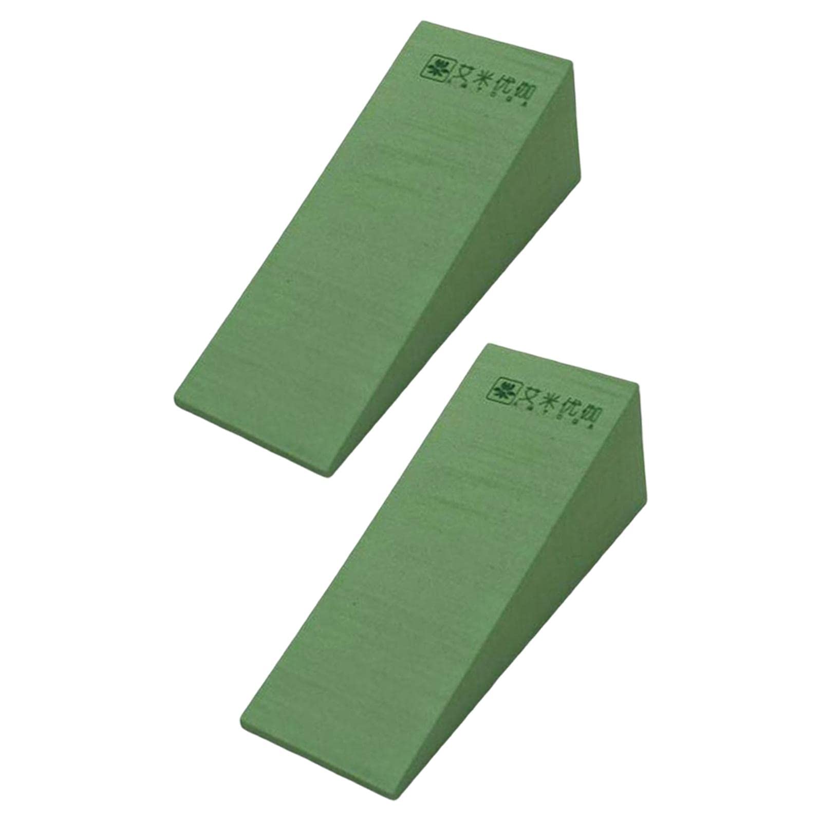 Newmind Yoga Blocks Wrist Wedge Lightweight Accessories Supportive for Gym Plank, 2 Pieces, 15x6x5cm