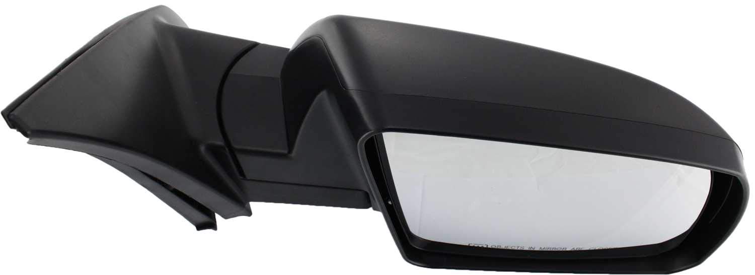 Kool Vue Left & Right Power Heated Door Mirrors Compatible With Toyota Tundra 2007-2013 Manual Fold Without Signal Light, Memory & Puddle Lamp Textured Standard Cab, With Cold Climate Specification